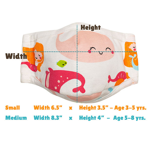 Snuggy Bear™ Childrens' Face Masks - Monkey Fish Elephant – TubCubby